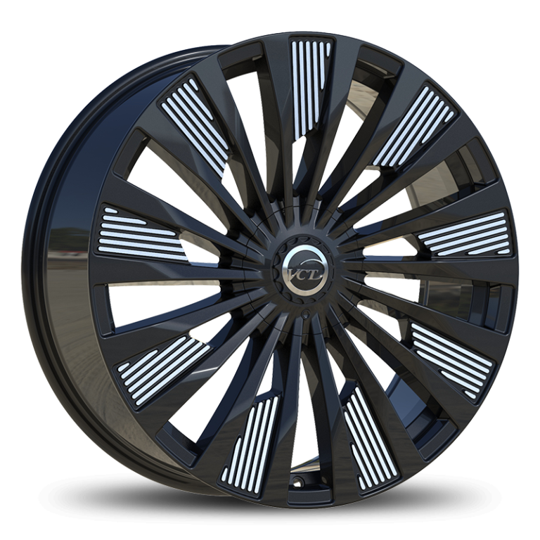 VCT Alpha Wheel in Black Machined – VCT Wheels