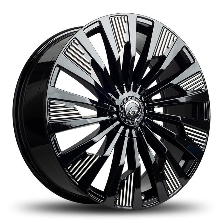 VCT Alpha Wheel in Black Machined – VCT Wheels