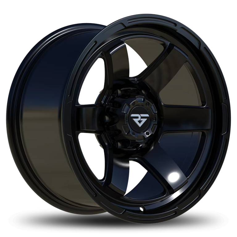 Rock Forged FF08 in Gloss Black – VCT Wheels