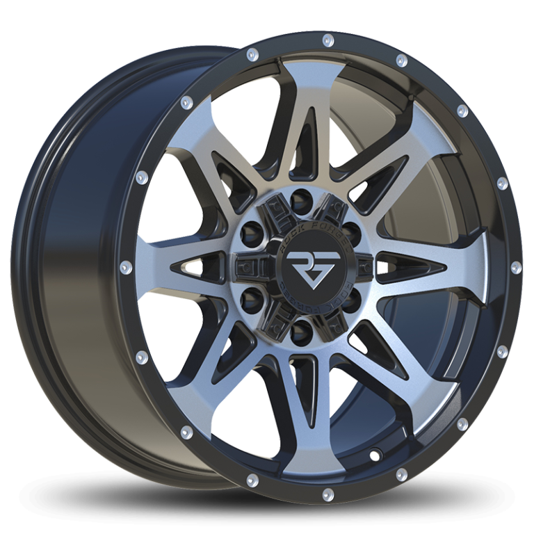Rock Forged FF88 in Black Machined – VCT Wheels
