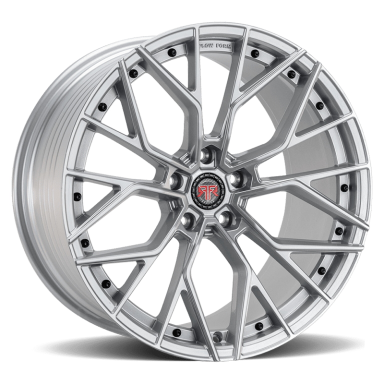 RR Flow Form RF3 in Silver – Black Rivets – VCT Wheels