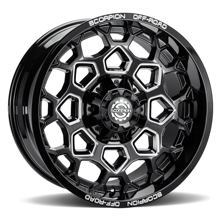 Scorpion Gauntlet in Black Milled – VCT Wheels