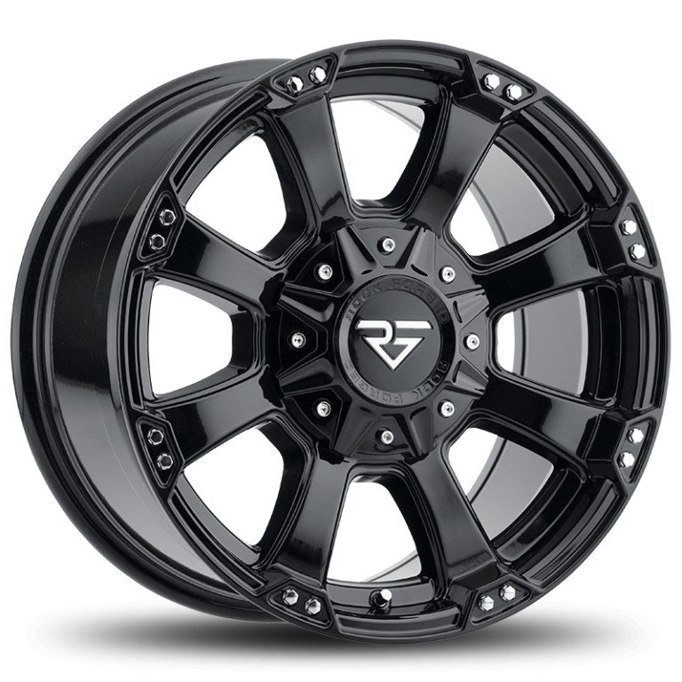 Rock Forged FF44 in Gloss Black – VCT Wheels