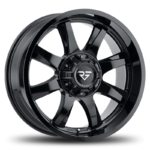 Rock Forged FF77 in Gloss Black – VCT Wheels