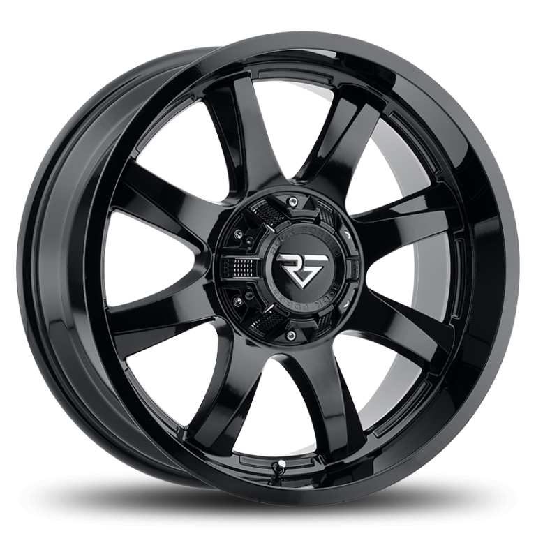 Rock Forged FF77 in Gloss Black – VCT Wheels