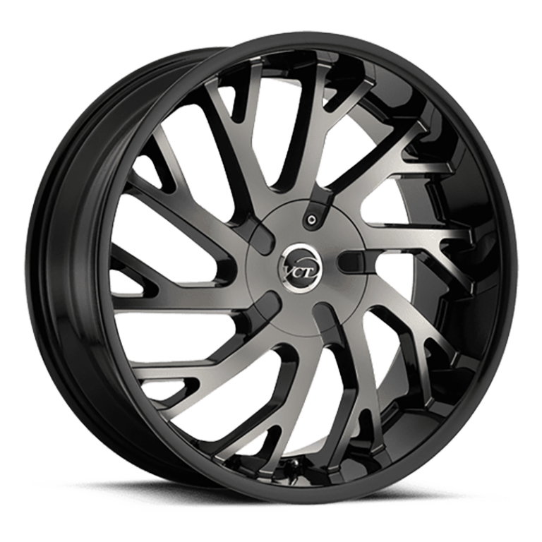 VCT V77 Wheel in Tinted Black Machined – VCT Wheels